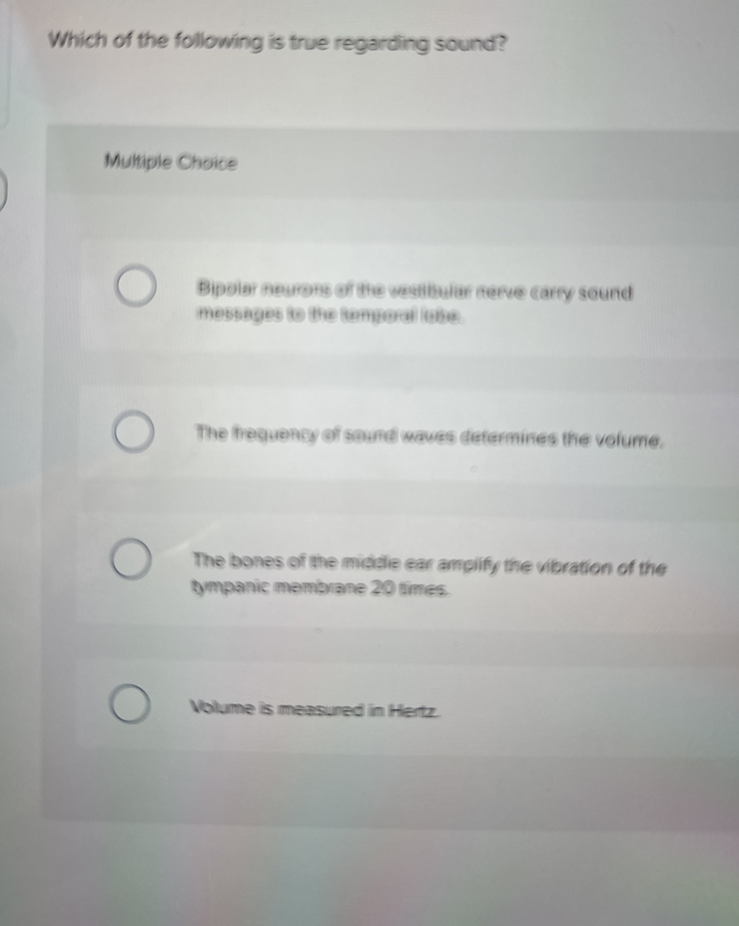 Solved Which of the following is true regarding | Chegg.com