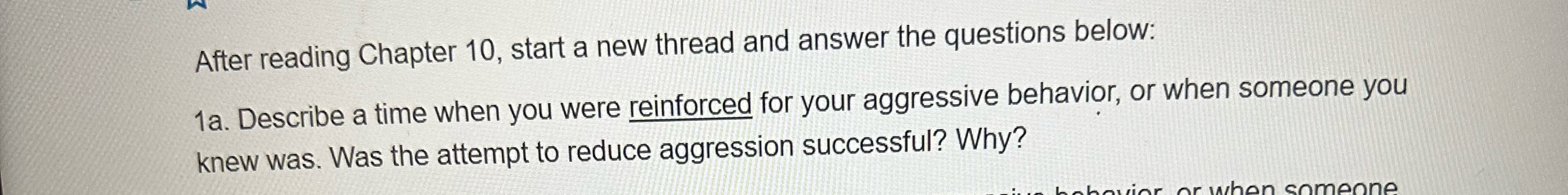 Solved After reading Chapter 10 , ﻿start a new thread and | Chegg.com