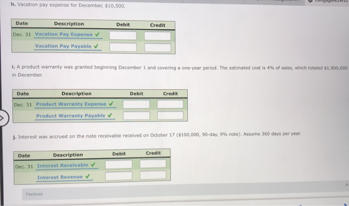 Solved Comprehensive Problem 3 Part 4: Note: You must | Chegg.com