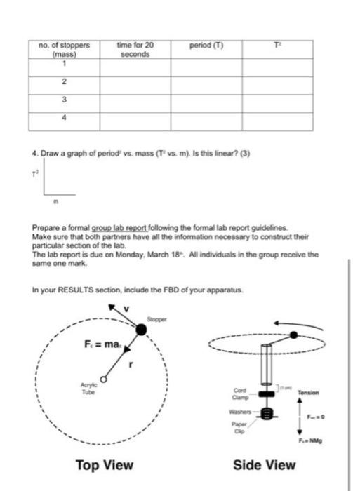 UNIFORM CIRCULAR MOTION LAB Introduction: | Chegg.com