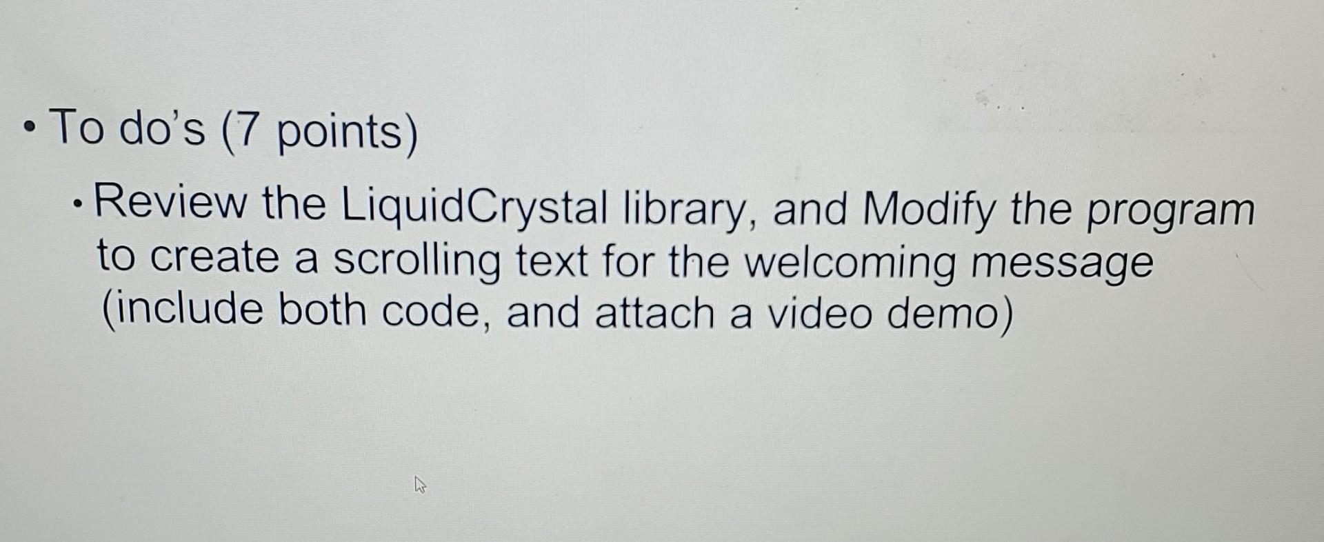 Solved our assignment is to add this feature to the code for | Chegg.com