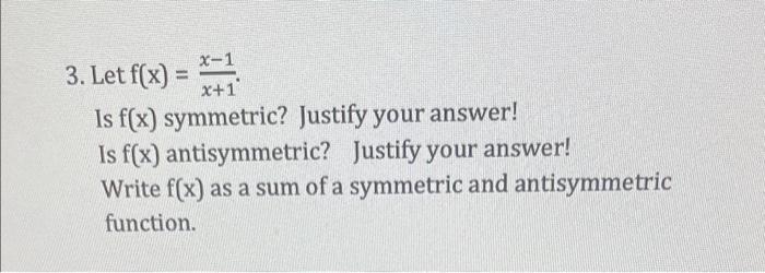 Solved I understand the even and odd functions but I do not | Chegg.com