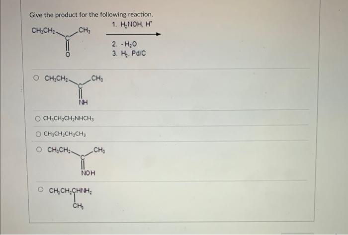 Solved What is the major organic product of the following | Chegg.com