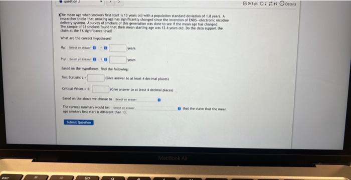 Solved Whe mean age when wmoters first start is 13 year old | Chegg.com