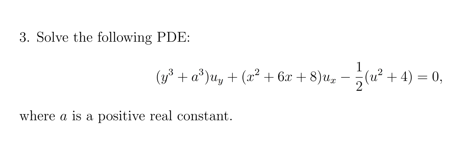 Solved Solve the following | Chegg.com