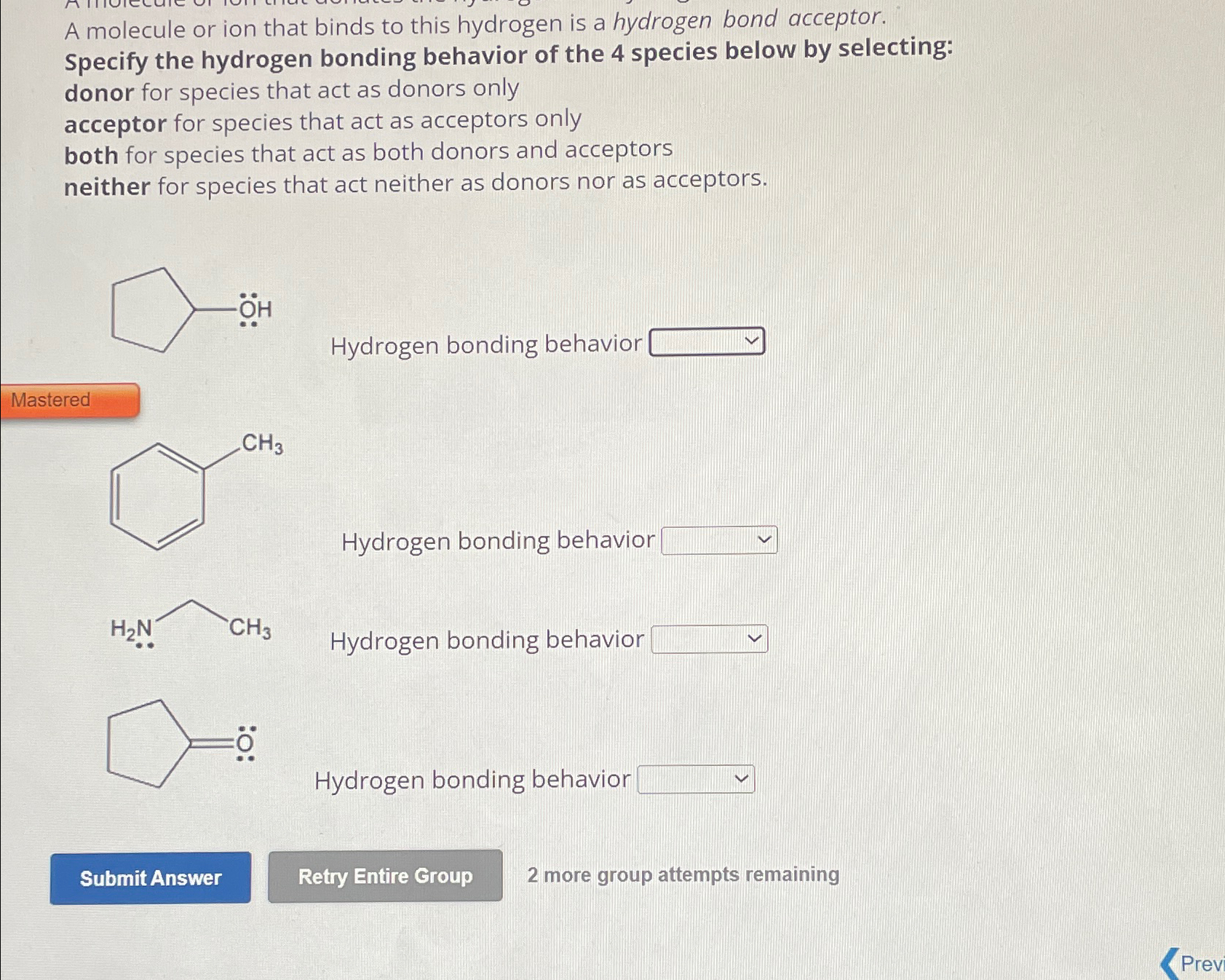 Solved A molecule or ion that binds to this hydrogen is a | Chegg.com