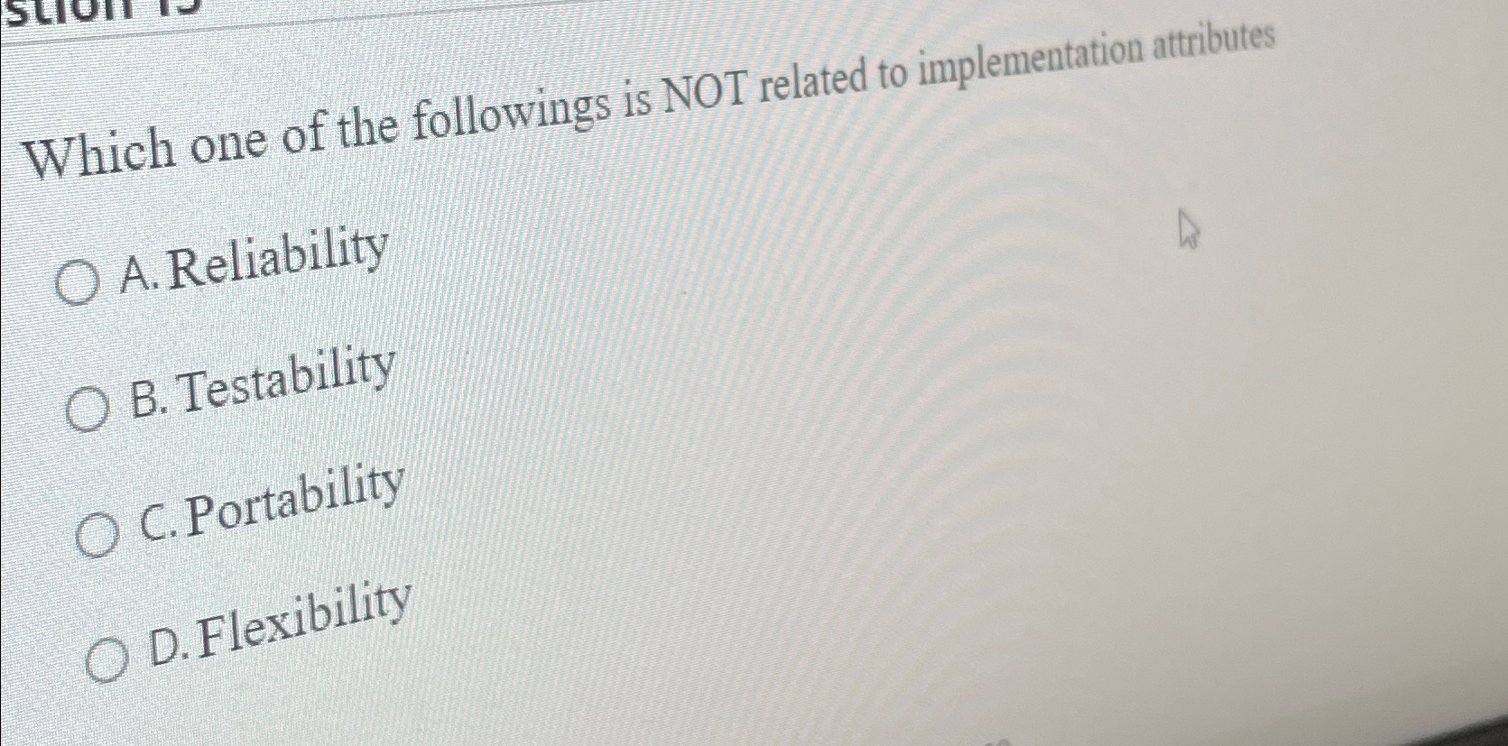 Solved Which one of the followings is NOT related to | Chegg.com