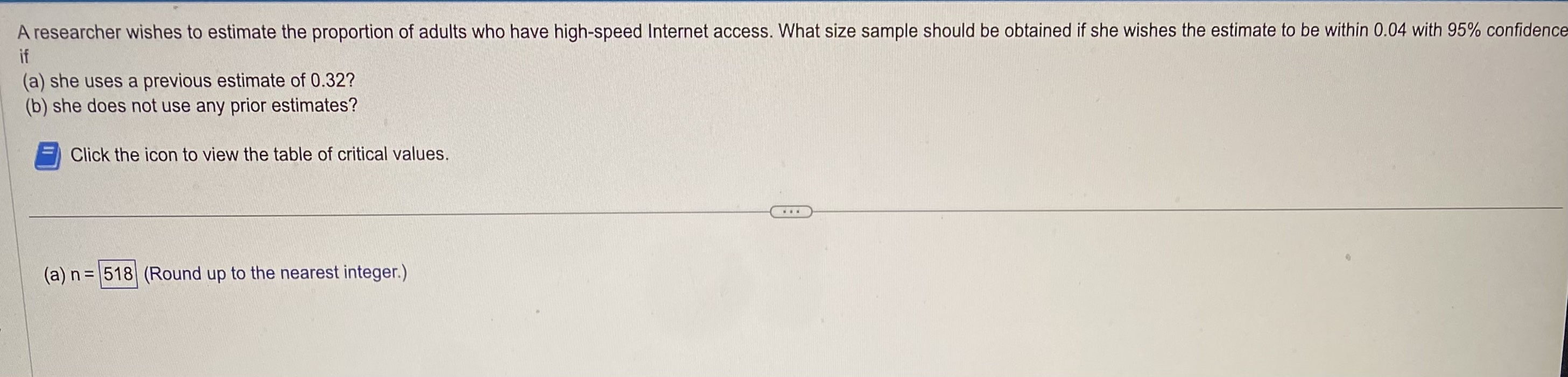 Solved A researcher wishes to estimate the proportion of | Chegg.com