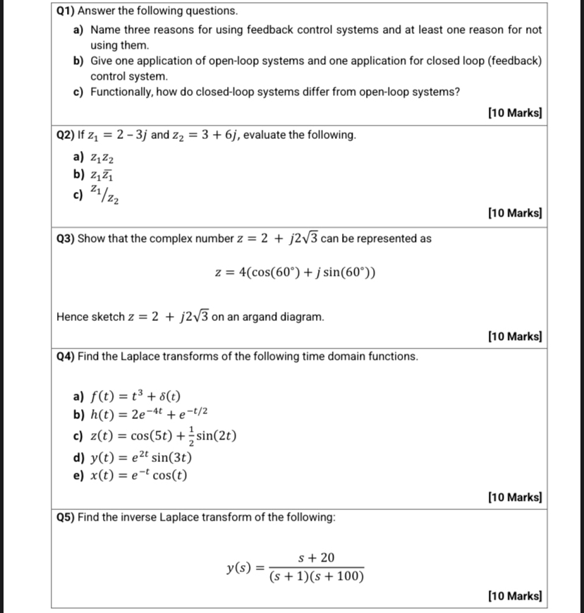 Solved Q1) ﻿Answer the following questions.a) ﻿Name three | Chegg.com