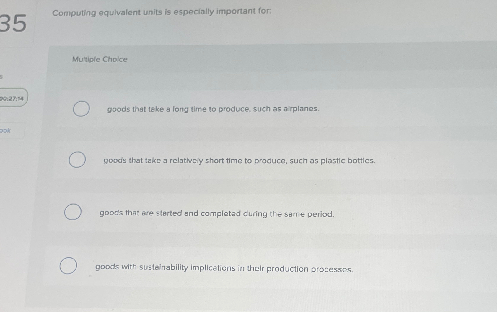 Solved Computing equivalent units is especially important | Chegg.com