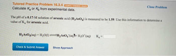 Solved Close Problem Tutored Practice Problem 16.3.4 COUNTS | Chegg.com