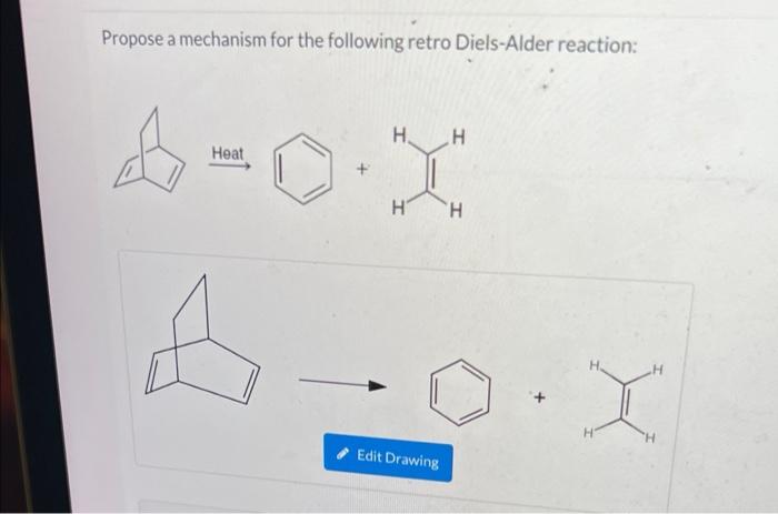 Solved Propose a mechanism for the following retro | Chegg.com