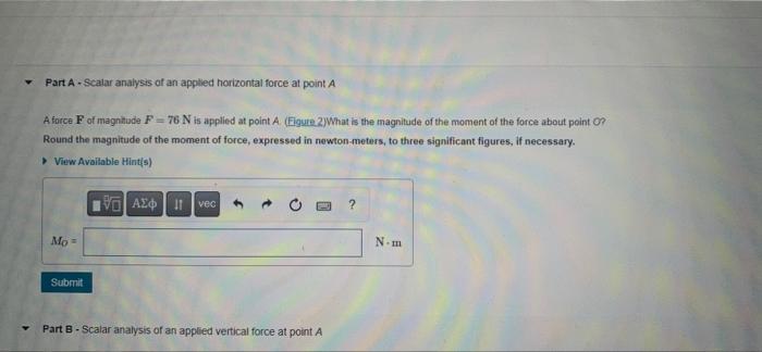 Solved Learning Goal: To apply the scalar formulation of the | Chegg.com