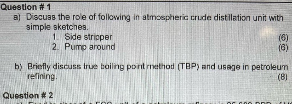 Solved Question # 1a) ﻿Discuss the role of following in | Chegg.com