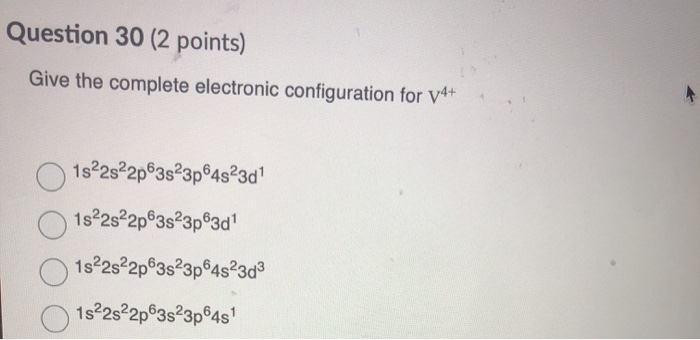 Solved Question 26 (2 points) Saved Which of the following | Chegg.com