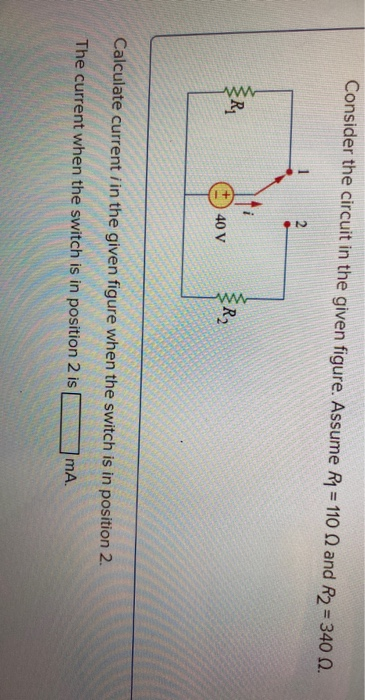 Solved Consider the circuit in the given figure. Assume R1 = | Chegg.com
