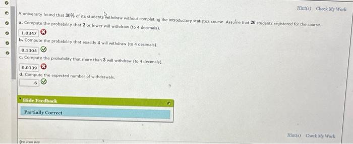 Solved A university found that 30% of its students? | Chegg.com
