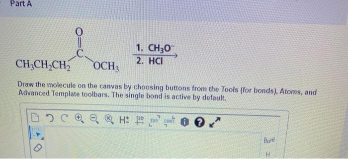Solved Part B 1. CH3CH20- 2. HCI CH2CHCH OCH CH3 CH, Draw | Chegg.com