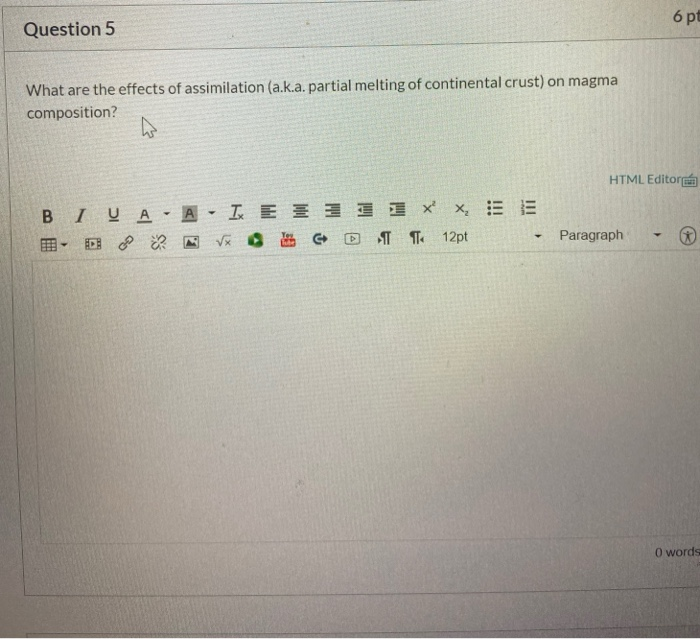 Solved 6 pt Question 5 What are the effects of assimilation | Chegg.com