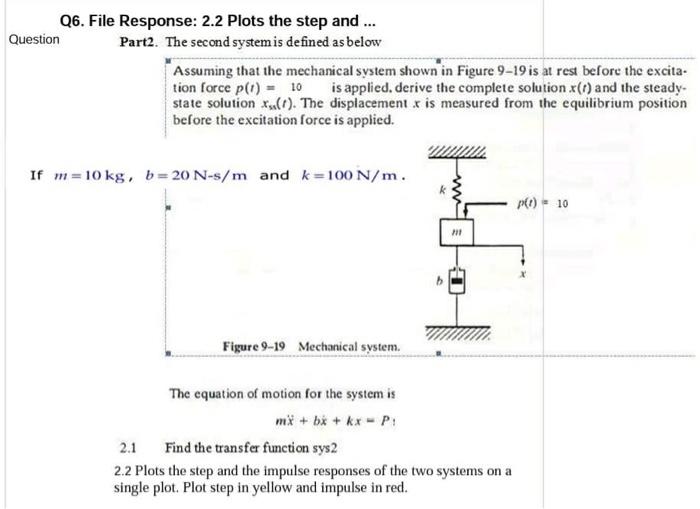 Solved Q1. File Response: Use MATLAB to find Laplace | Chegg.com