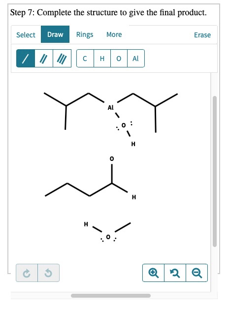 Solved Complete the mechanism for the DIBAL-H | Chegg.com