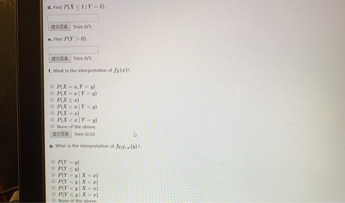 Solved A joint pmf is presented in the table below: X o1 2 0 | Chegg.com