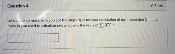 Solved Now it's time to calculate the correlation | Chegg.com