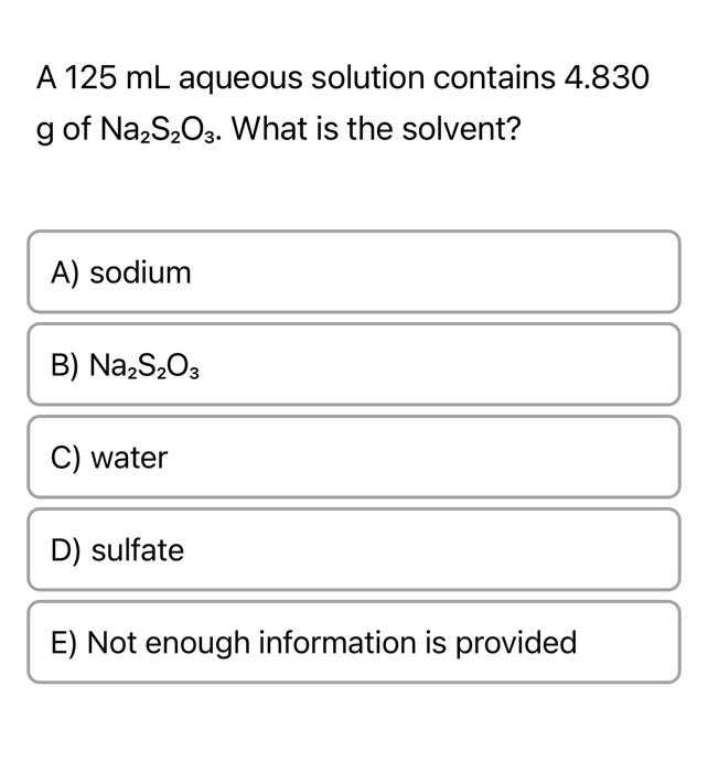 Solved A 125 mL aqueous solution contains 4.830 g of Na2 | Chegg.com