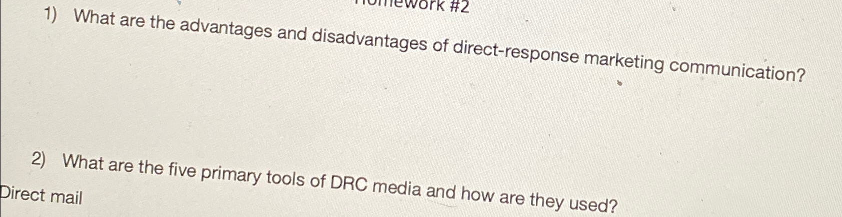 Solved What are the advantages and disadvantages of | Chegg.com