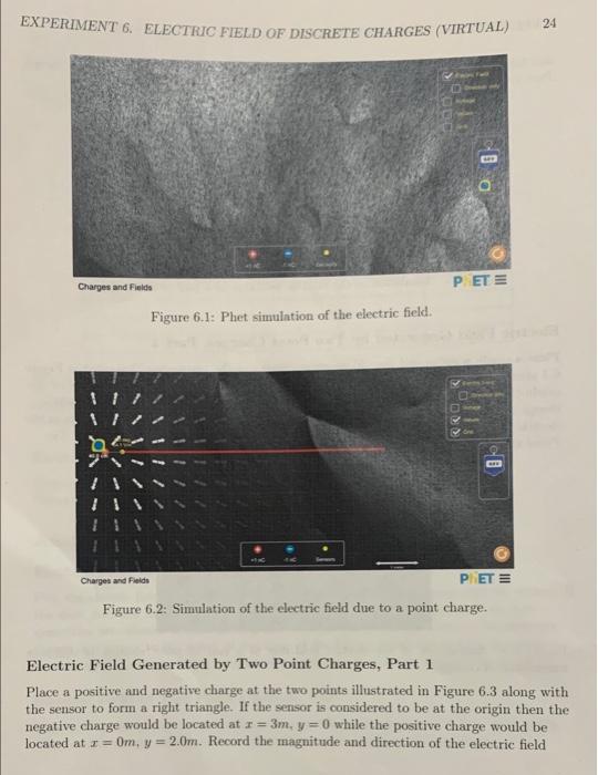 Solved Electric Field of Discrete Charges (Virtual) | Chegg.com