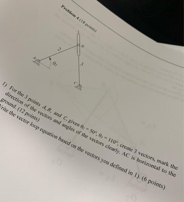 Solved Problem 4 (18 points) 2 02 3 1) For the 3 points A,B, | Chegg.com Solved Problem 4 (18 points) 2 02 3 1) For the 3 points A,B, | Chegg.com