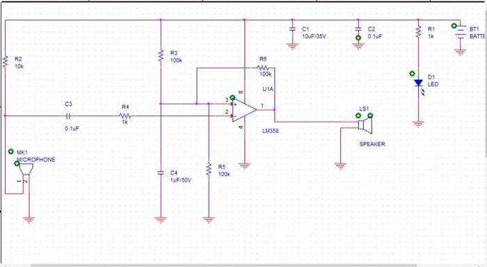 Solved Hello, I'm trying to recreate the first circuit in | Chegg.com