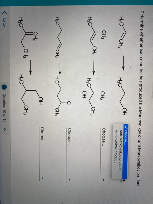 Solved Determine whether each reaction has produced the | Chegg.com