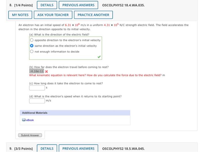 Solved Consider the following. (a) Red blood cells often | Chegg.com