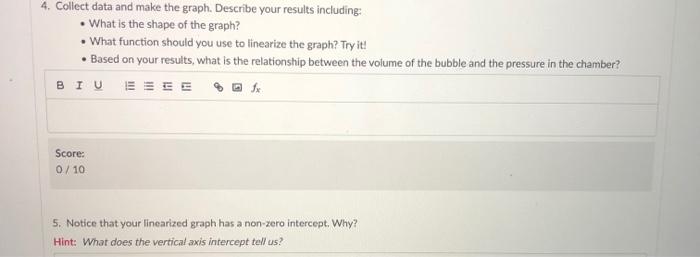Solved 2. Use this table and graph to collect and analyze | Chegg.com