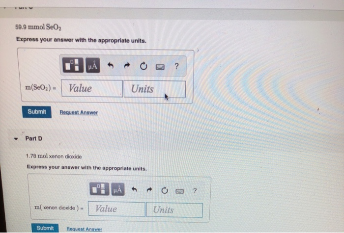 Solved Part A 18.9 mol HNO2 Express your answer with the | Chegg.com