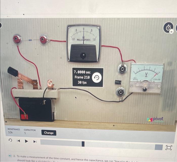 3. Use this table and graph to find the time constant | Chegg.com