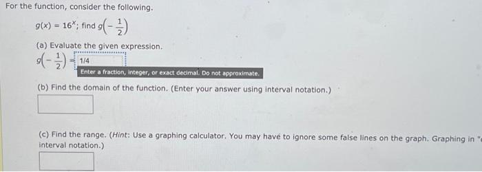 Please show how you find domain and range | Chegg.com