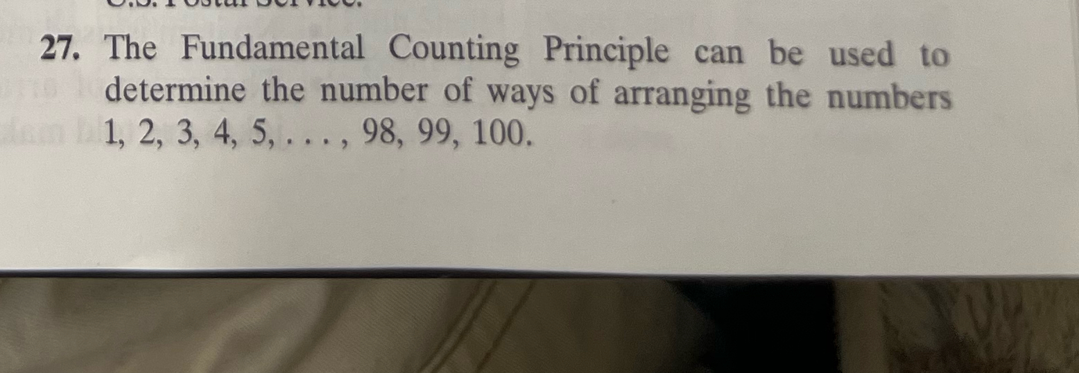 Solved The Fundamental Counting Principle can be used to | Chegg.com