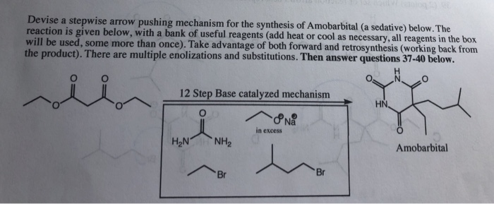 Solved Devise a stepwise arrow pushing mechanism for the | Chegg.com