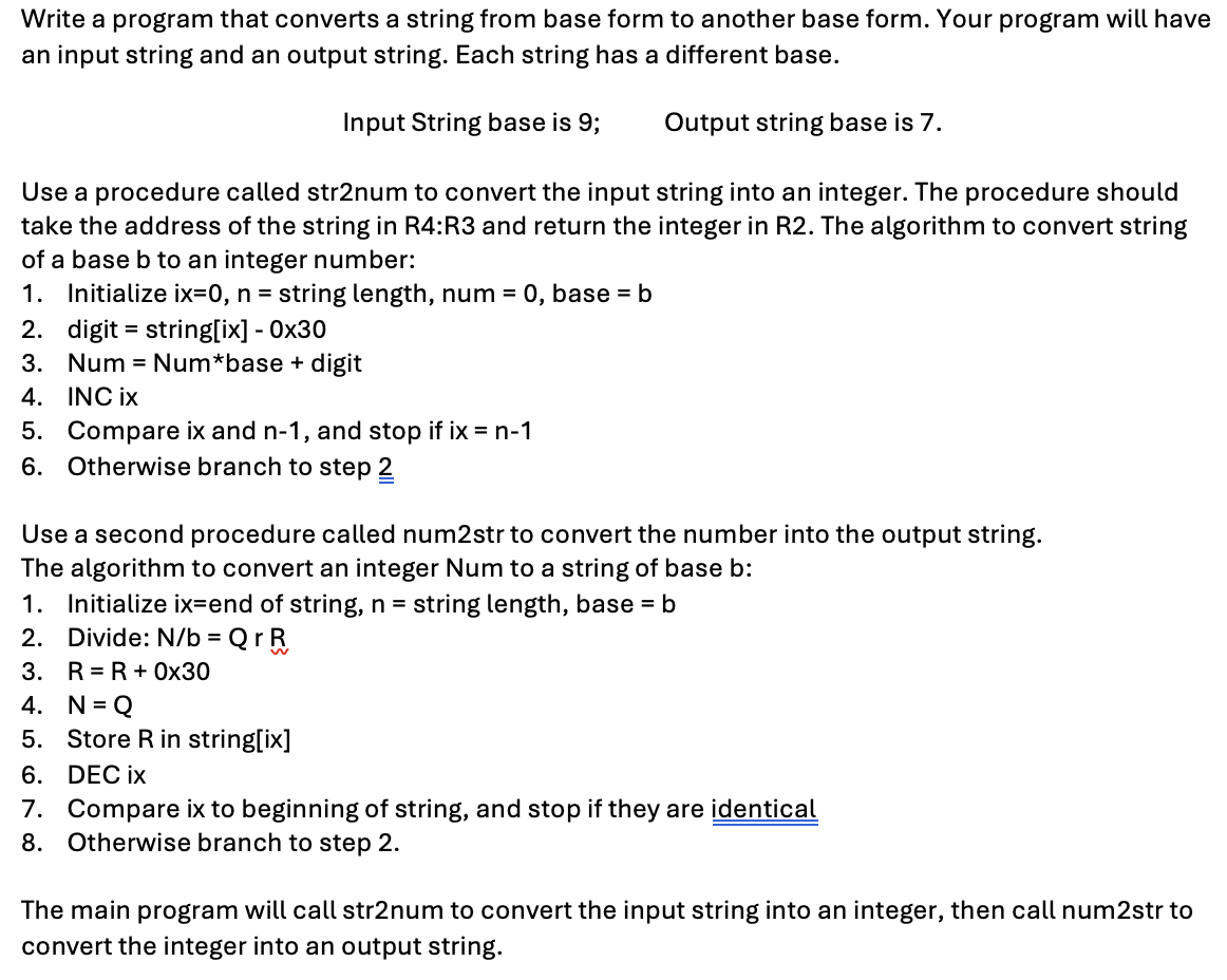 Solved Must be coded correctly in AVR assembly langague, | Chegg.com
