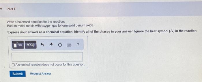 Solved Write the correct formulas for the reactants for the | Chegg.com