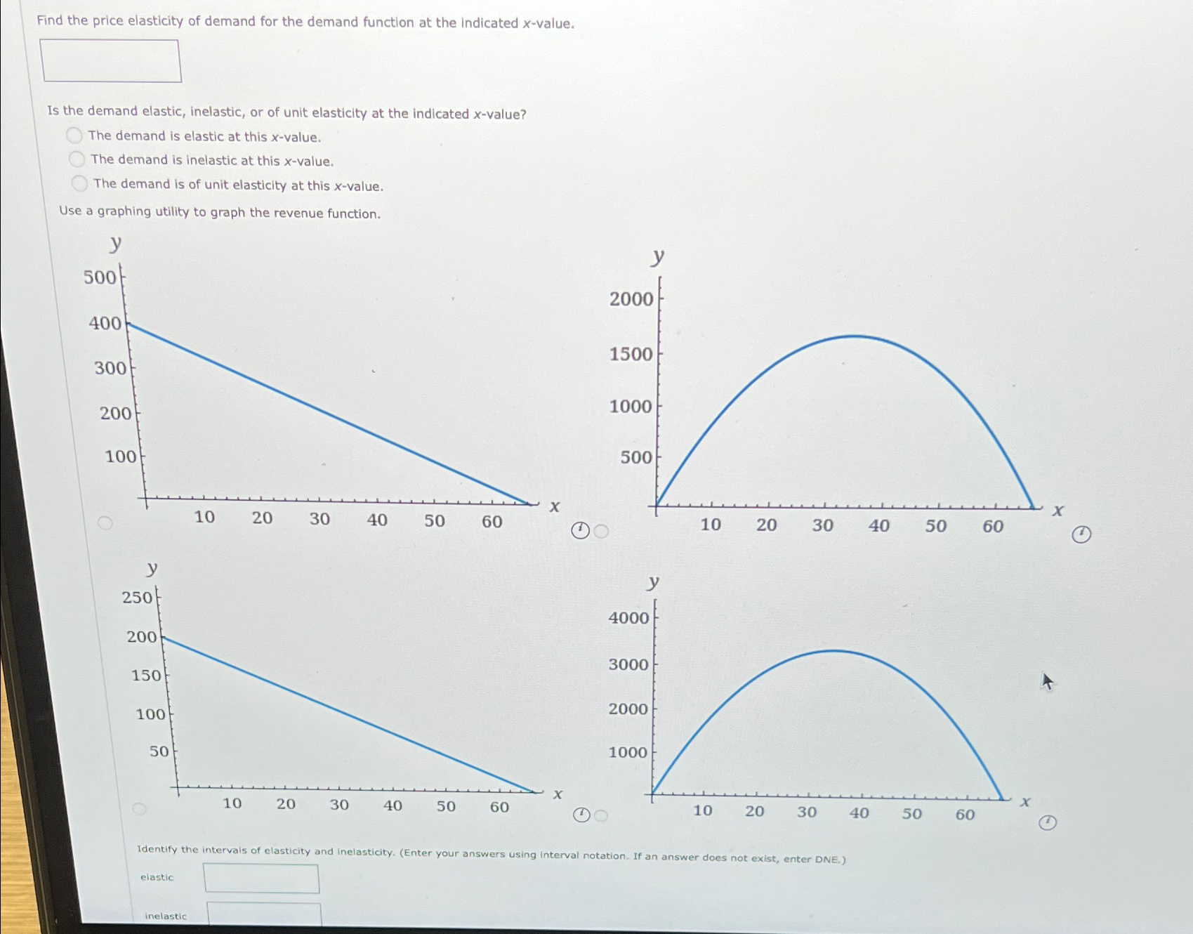 Find the price elasticity of demand for the demand | Chegg.com