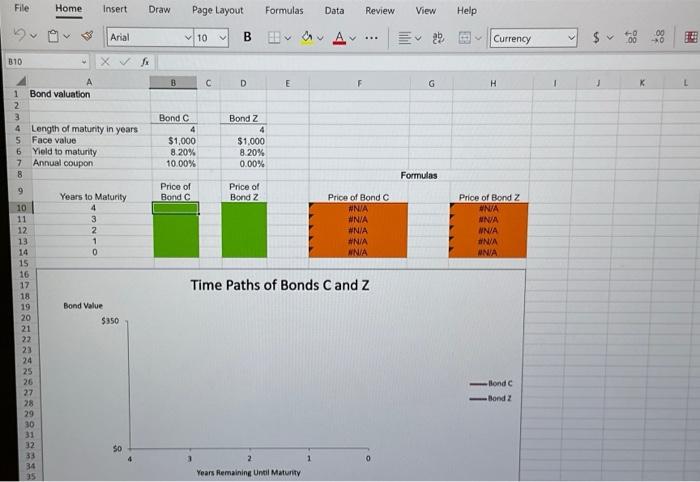 Solved Excel Online Structured Activity: Bond valuation An | Chegg.com