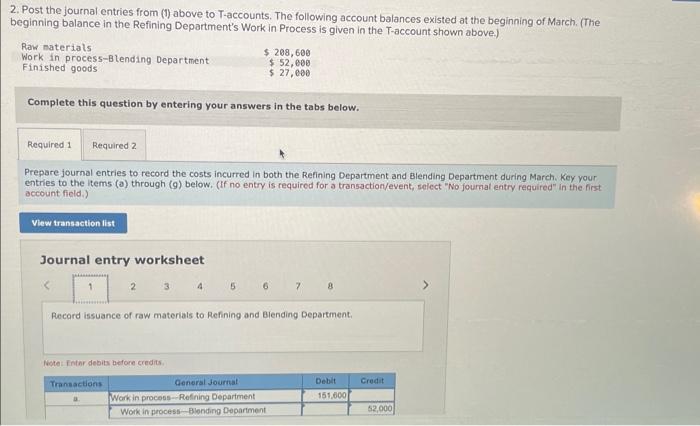 Journal entry worksheet 678 Record direct labor cost | Chegg.com