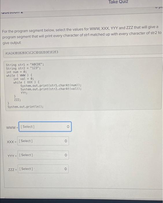 Solved For The Program Segment Below Select The Values For 4390