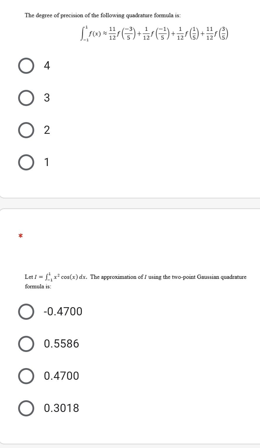 Solved Use Romberg integration to find an O(h*) | Chegg.com