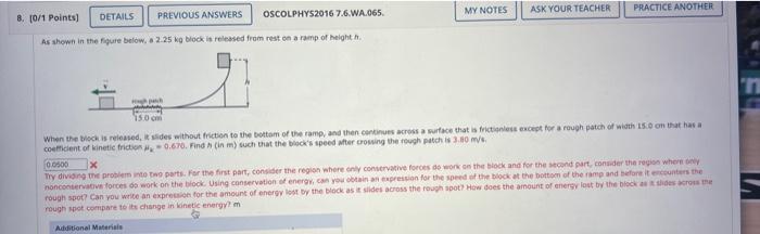 Solved B. [0/1 Points] DETAIL [PREVIOUS ANSWERS | Chegg.com