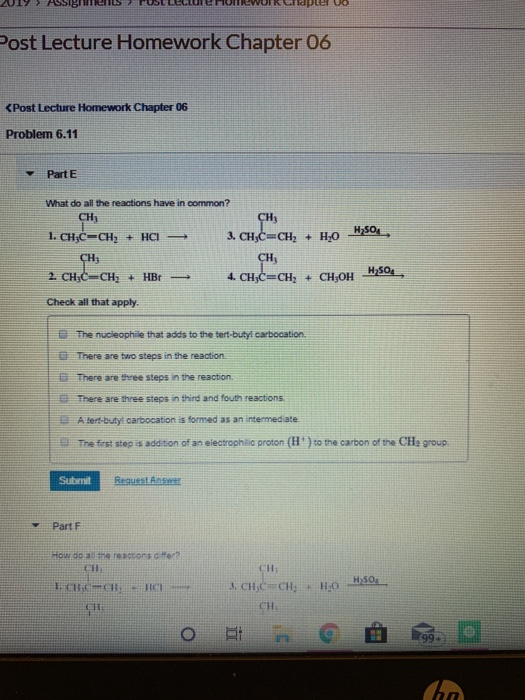 Solved 1001 FQ 2019, Assignments Post Lecture Homework | Chegg.com