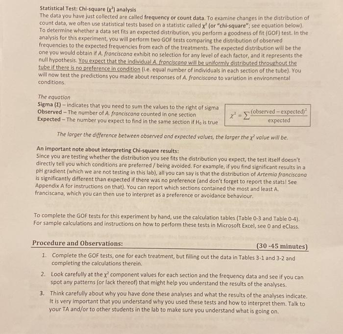 Table 5 1 Goodness Of Fit Test To Test For Uniform
